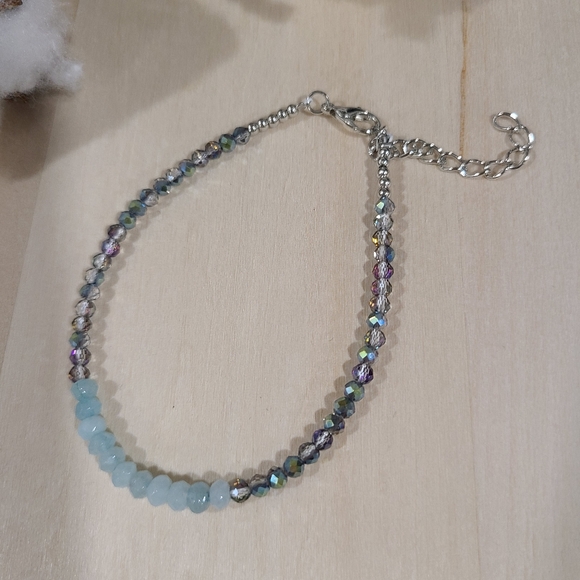 Jewelry | New Gorgeous Labradorite And Peruvian Opal Bracelet With ...